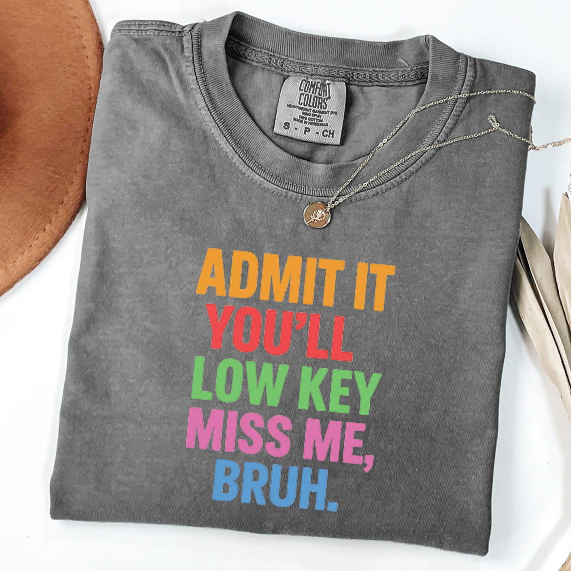 Osec Admit It You'll Low Key Miss Me,Funny Teacher,End Of School Shirt ...