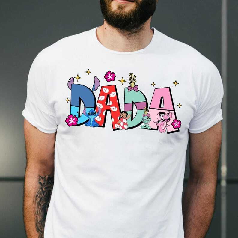 Osec And Lilo Dad Happy Father's Day Gift For Dad Tshirt Men Women ...