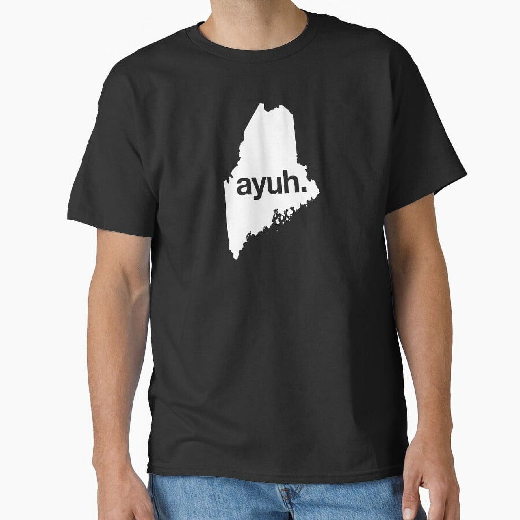 Osec Ayuh - The Maine Word Clic T-Shirt, Retro Tee For Man, Woman Shirt ...