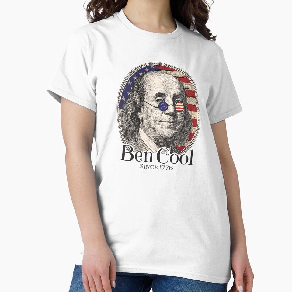 Osec Ben Cool Since 1776, Vintage Design With Pop Art Classic T-Shirt ...