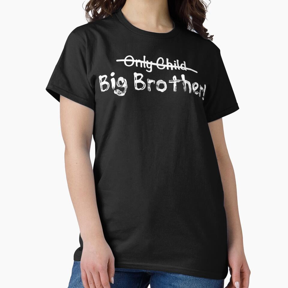 Osec Big Brother (Only Child Crossed Out) Cute And Clic T-Shirt, Retro ...