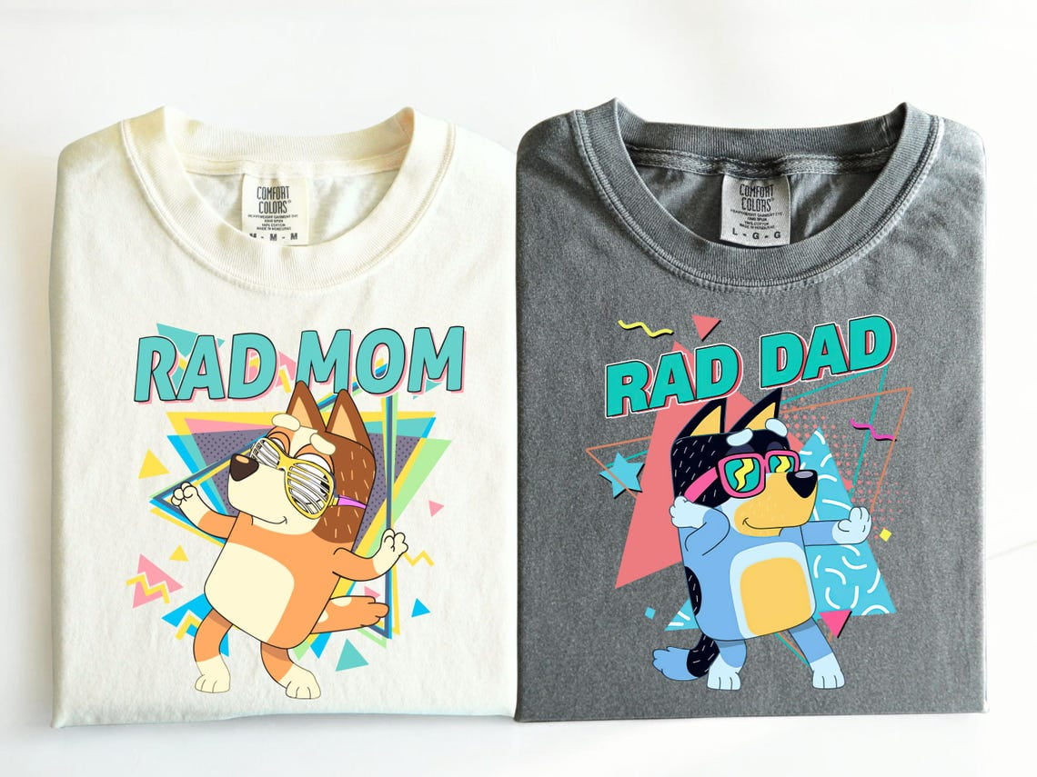 Osec , Blue Rad Family Shirt, blue dog Rad Mom Shirt, Blue dog Rad Dad ...