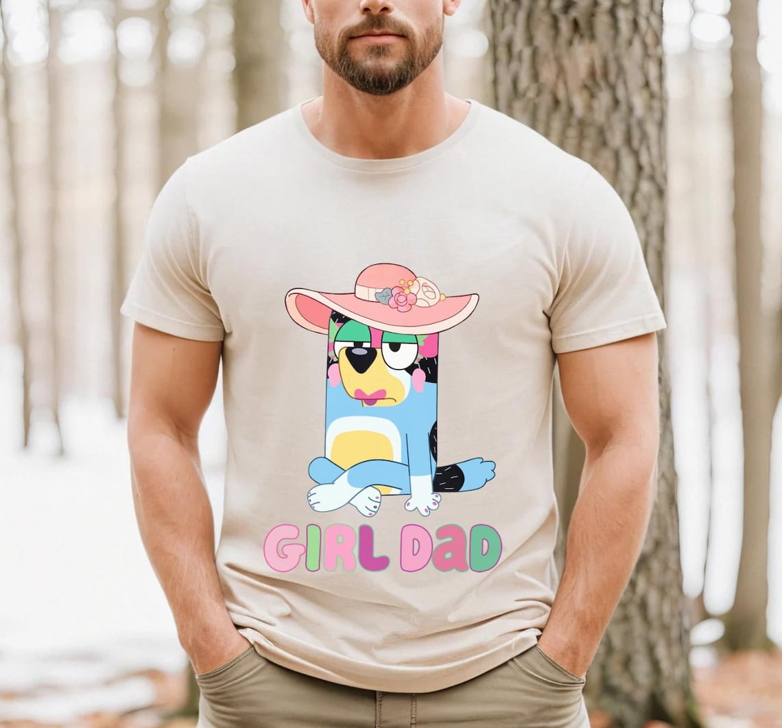 Osec Bluey Girl Dad shirt, Bluey family Sweatshirt, Bluey party shirt ...