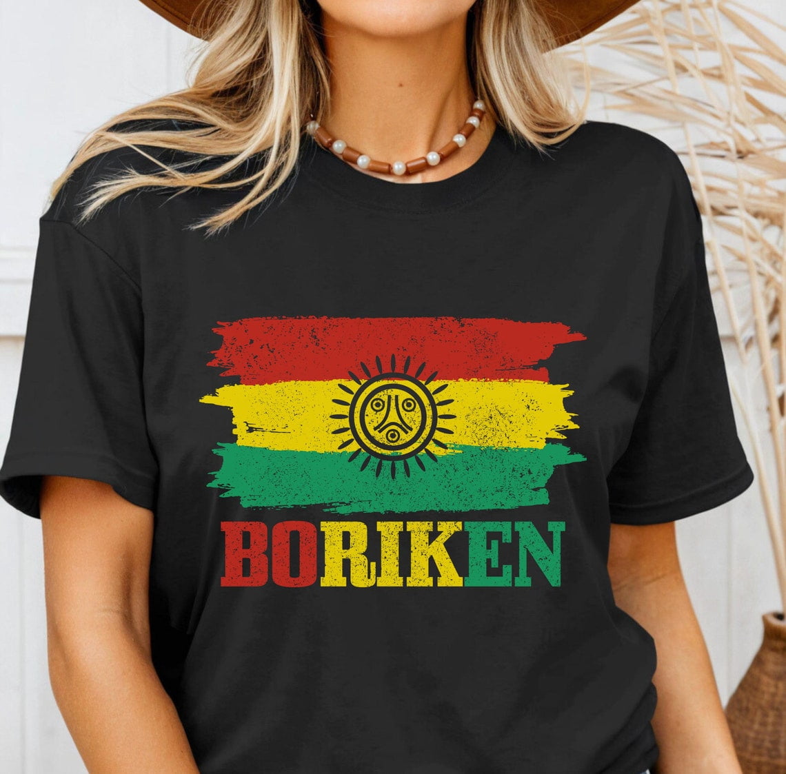 Osec Boriken Taino T-Shirt Puerto Rico Indigenous Puerto Rican Heritage ...