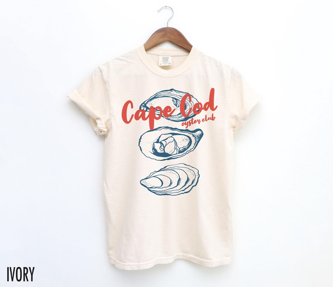 Osec Cape Cod Shirt, Oyster Shirt, Oyster Club Tshirt, Foodie T-Shirt ...