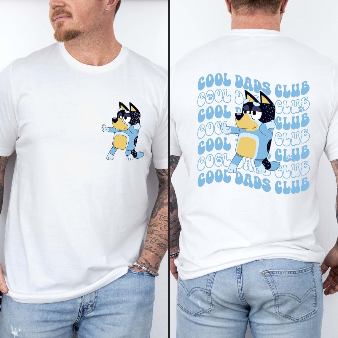 Osec Cool Dads Club Bluey Shirt, Father's Day Gift Tshirt, Bluey Dad ...
