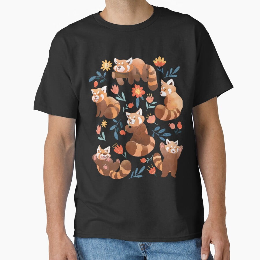 Osec Cottagecore-Style Shirt Of Kawaii Red Pandas | Cottagecore ...