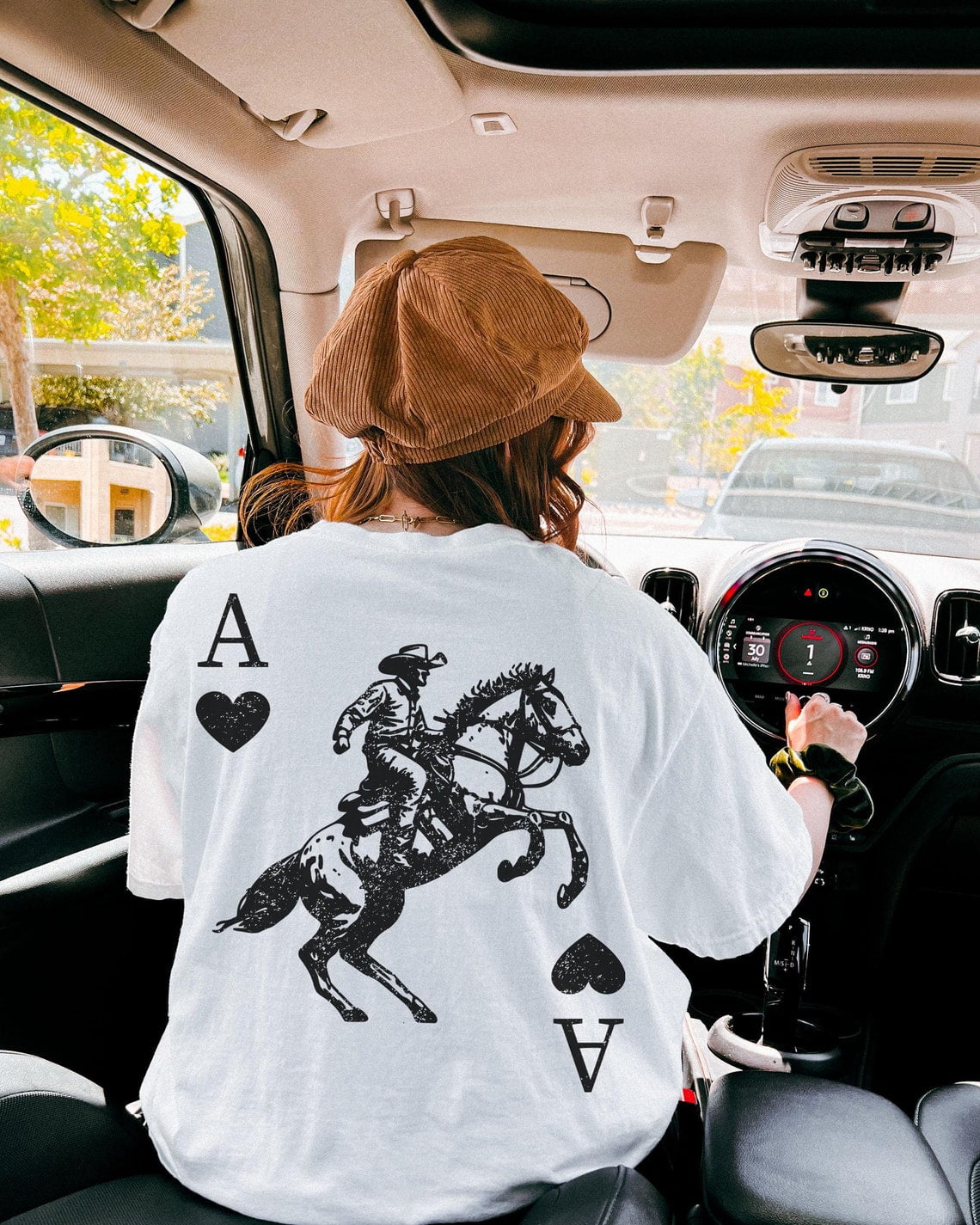 Osec Cowboy Shirt, Ace Tshirt, Hearts Shirt, Western Shirt, Playing ...