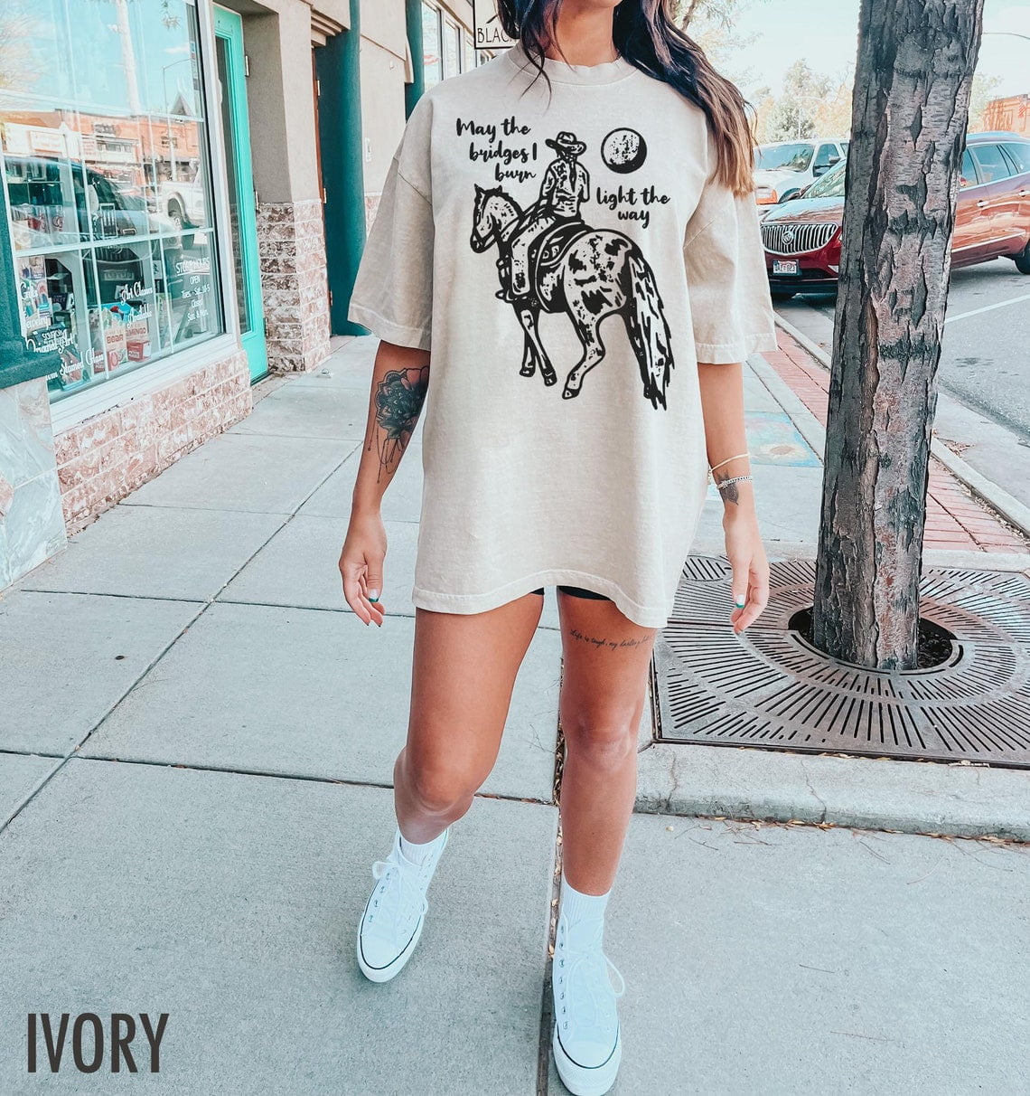 Osec Cowgirl Shirt, Sarcastic Shirt, May the Bridges I Burn, Western ...