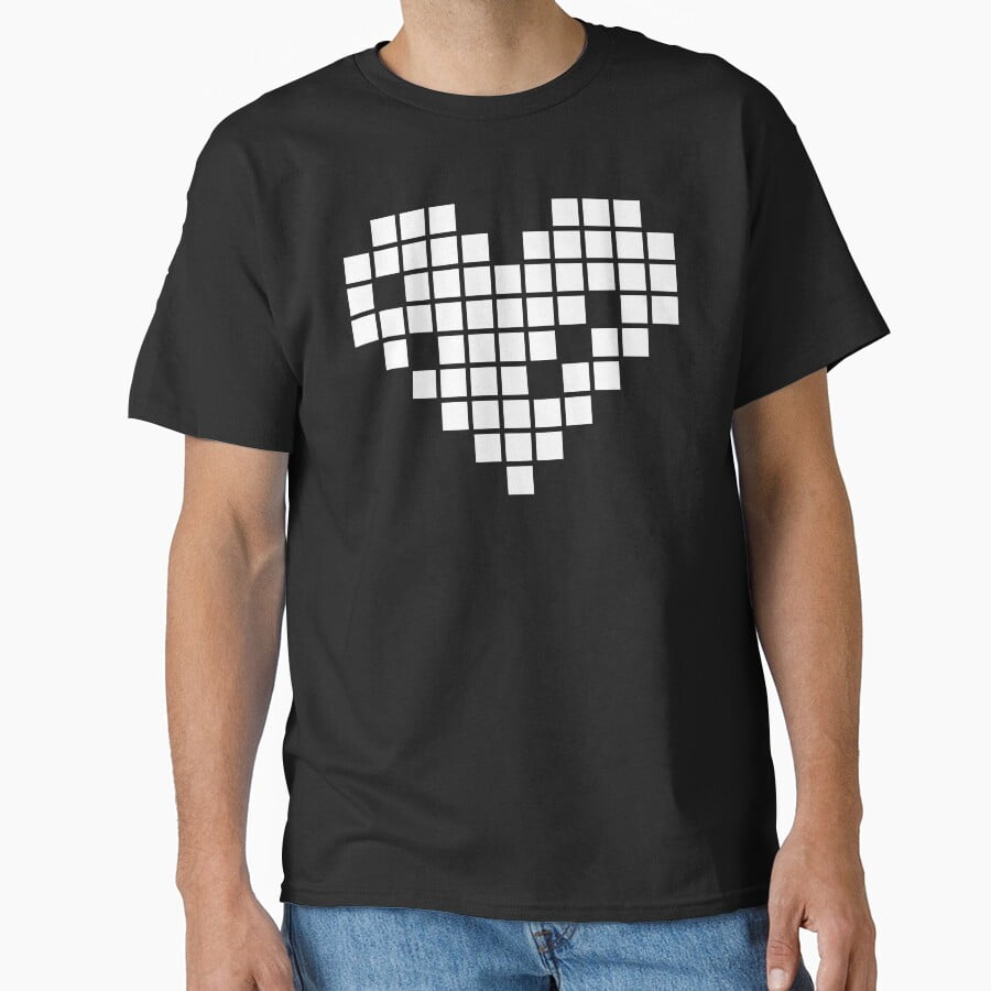 Osec Crossword Puzzle Heart Clic T-Shirt, Retro Tee For Man, Woman ...
