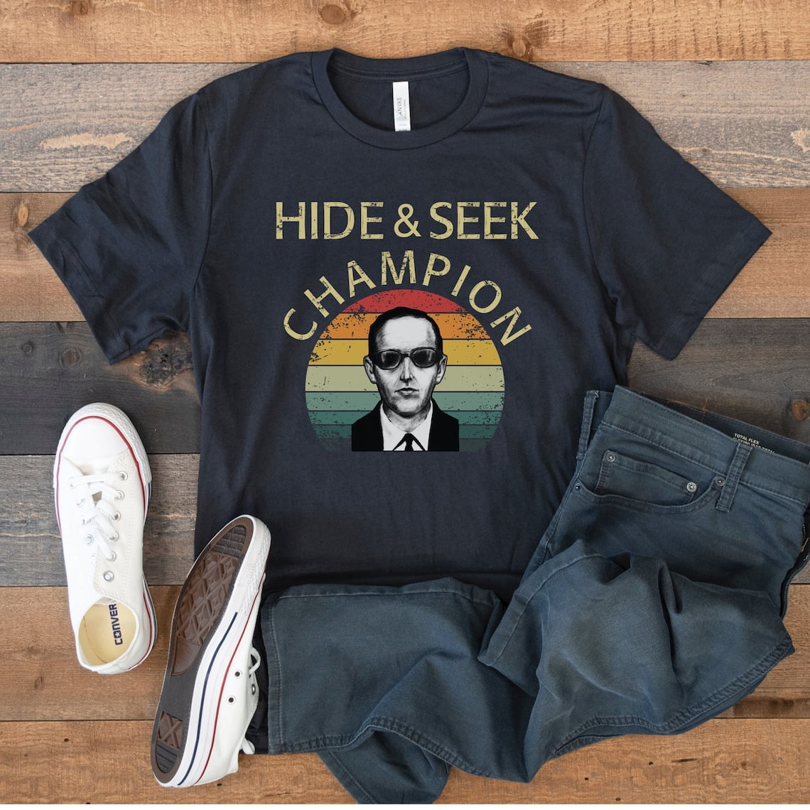 Osec DB Cooper Shirt, Hide and Seek Champ D.B. Cooper, True Crime ...