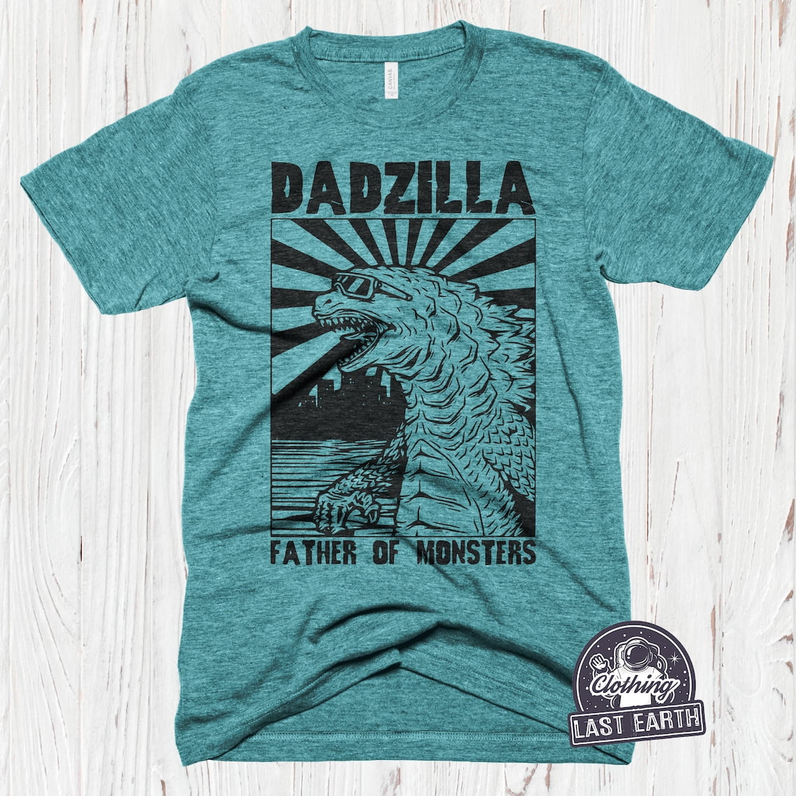 Osec Dadzilla T-Shirt Father Day Gifts for Dad Funny Papa Tshirt Cool Daddy Dinosaur Tee ...