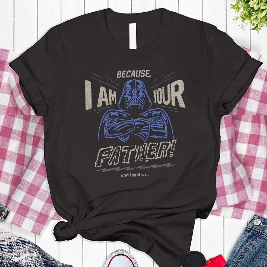 Osec Darth Vader I'm Your Father Shirt, Vintage StarWars Dad Shirt ...