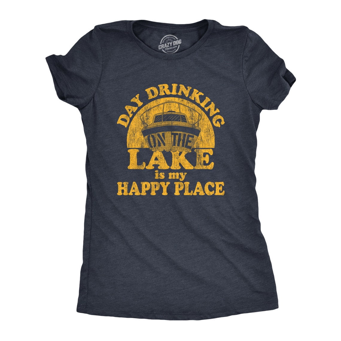 Osec Day Drinking On The Lake Is My Happy Place, Lake Shirt, Boating ...