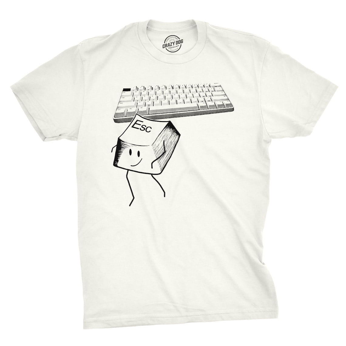 Osec Developers Shirt, Escape Key T Shirt, Keyboard Shirt Men, Nerdy Geeky Shirt, IT Worker ...