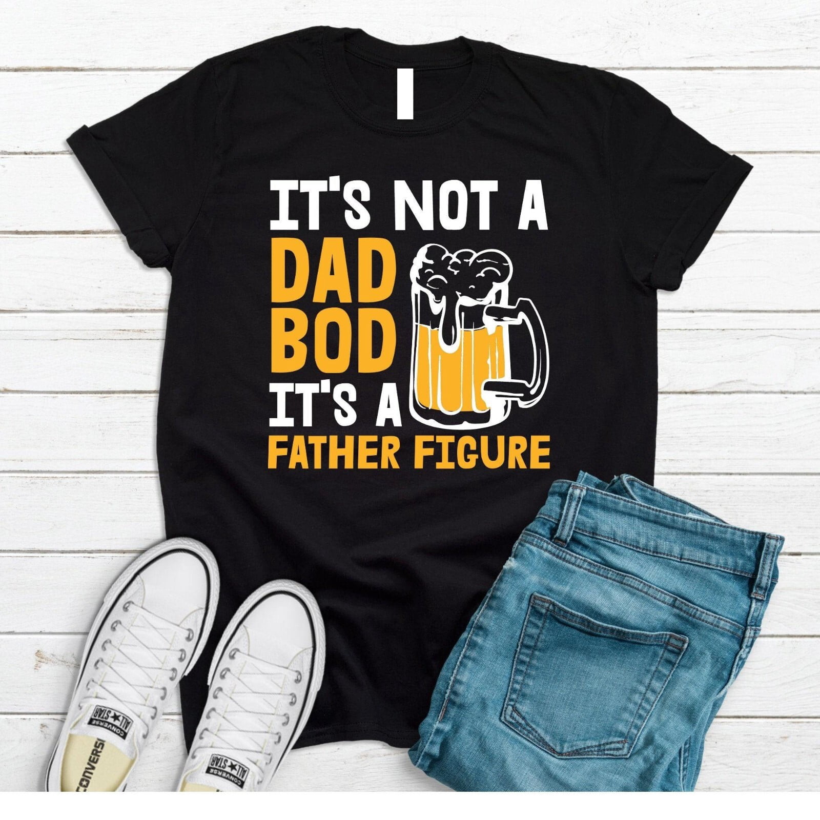 Osec Father Figure T-Shirt, Funny Dad Bod Shirt, Gift for Father's Day ...