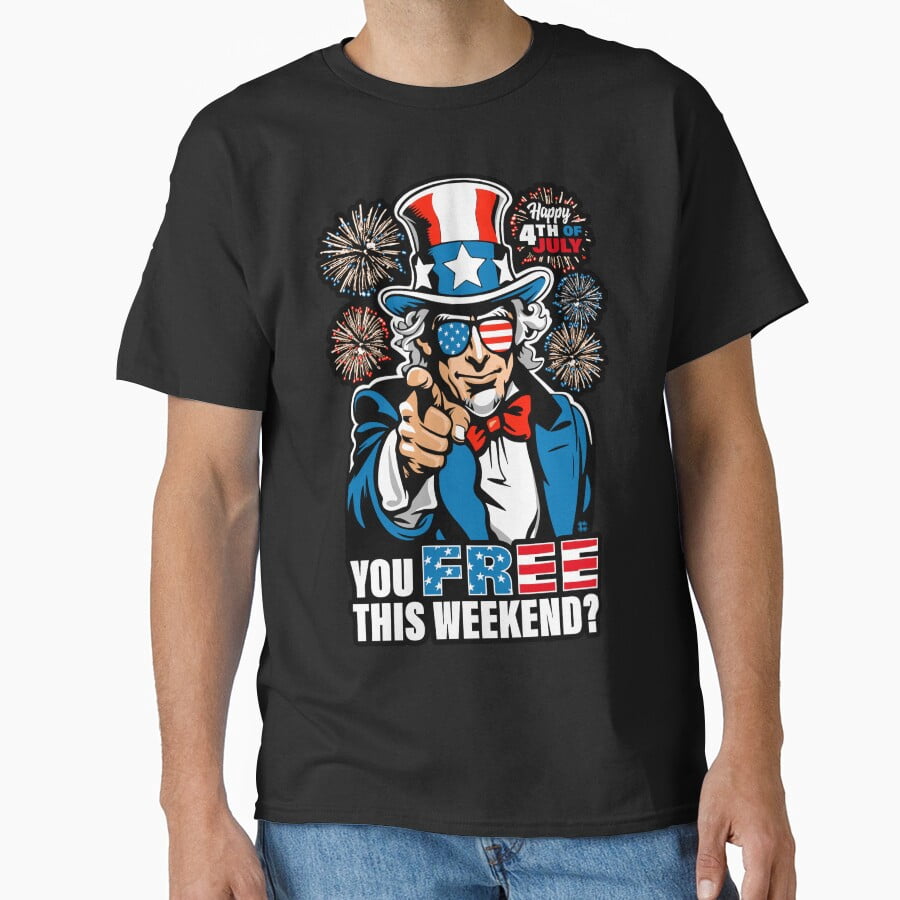 Osec Fourth Of July Uncle Sam - You Free This Weekend? July 4Th Usa ...