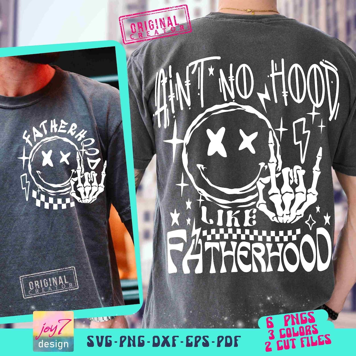 Osec Funny Dad Dad Shirt Ain't No Hood Like Fatherhood Fathers Day ...