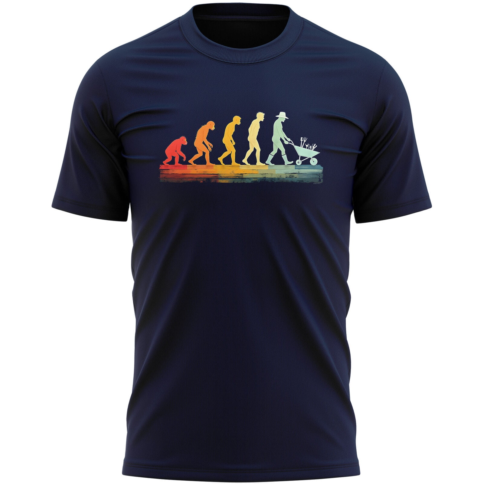 Osec Funny Gardening T Shirt For Men Evolution of a Gardener Gift Birthday Fathers... - Walmart.com