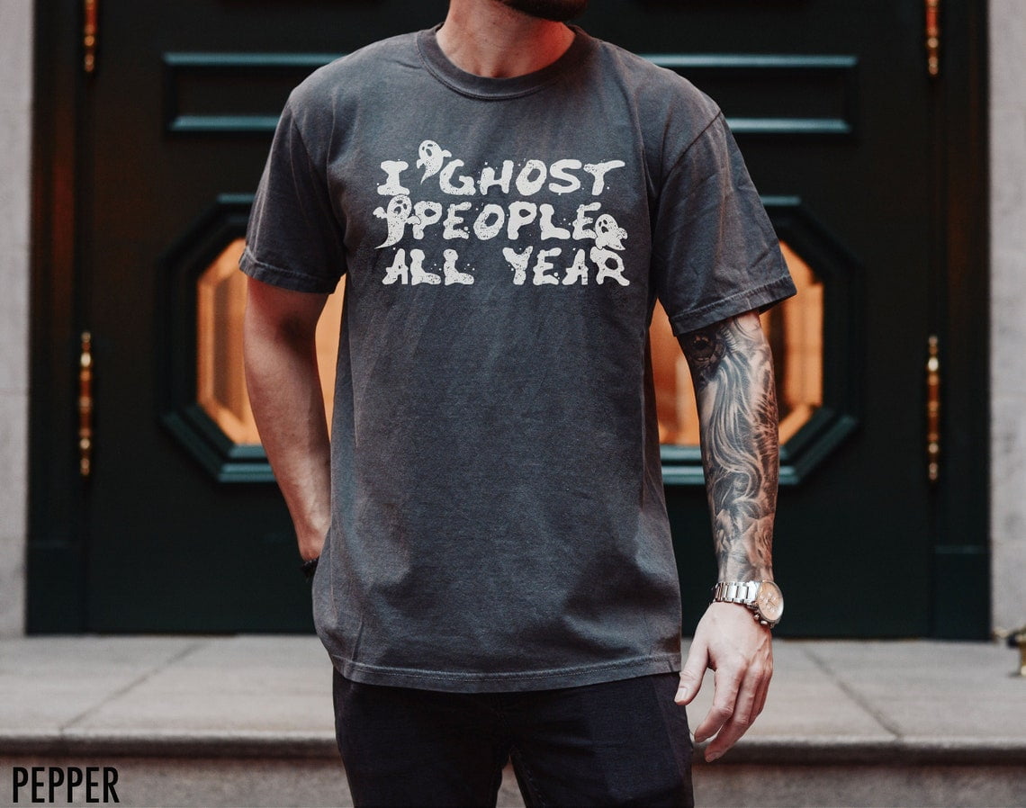 Osec Ghost Shirt, Ghosting Season, Ghosted Tshirt, Halloween Graphic ...