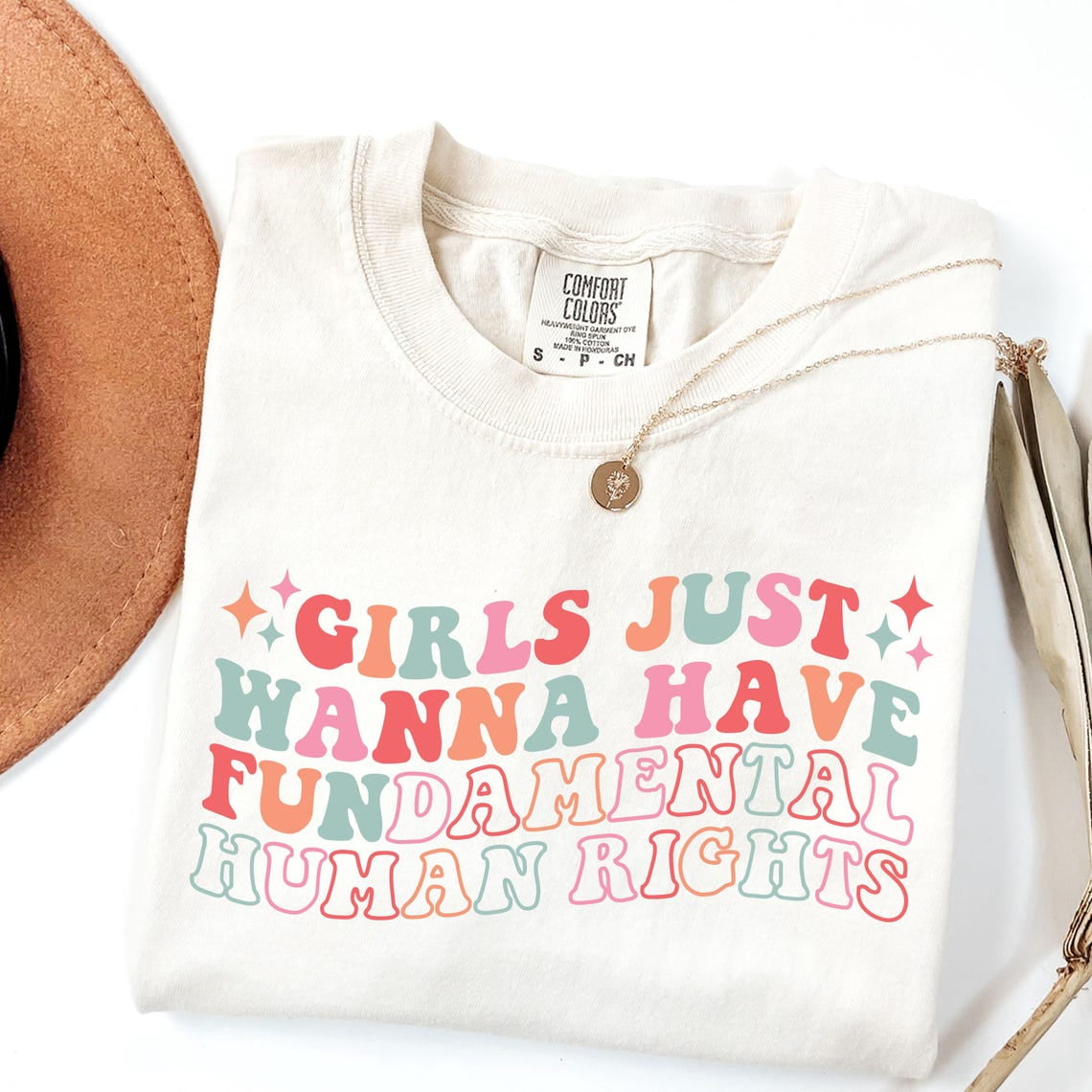 Osec Girls Just Wanna Have Fundamental Human Rights Shirt, Womens ...