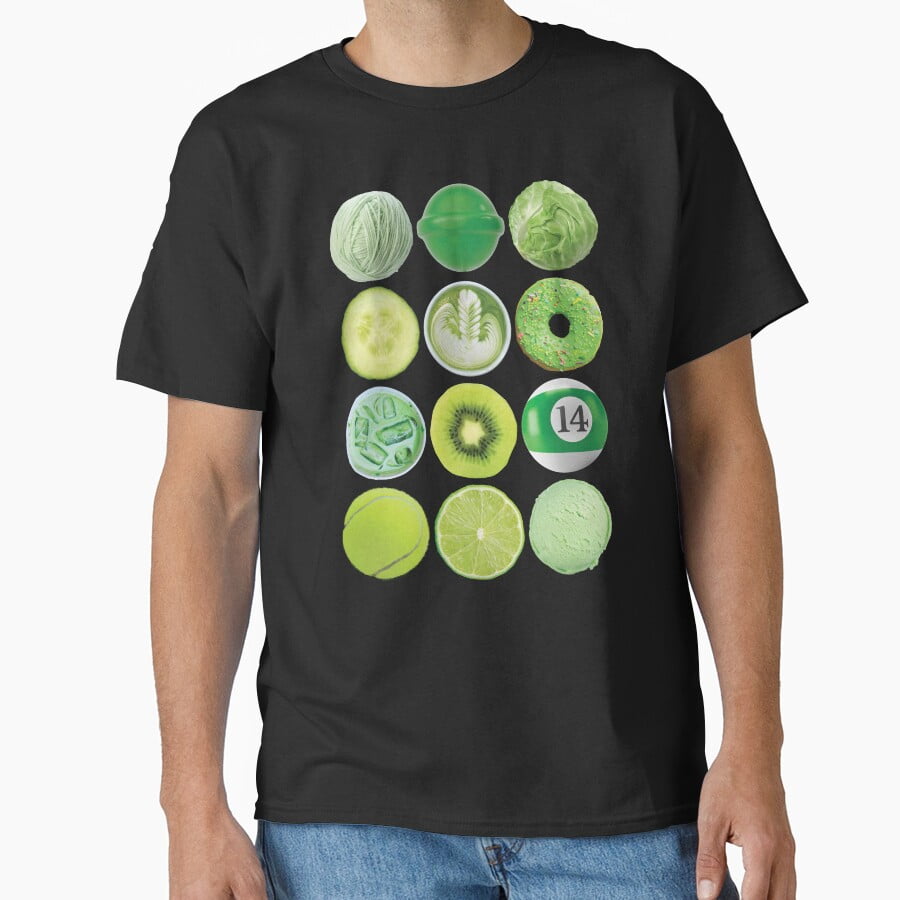 Osec Green Pfp Aesthetic Matcha Circles Collage Mixed Vintage Design ...