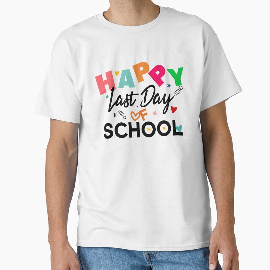 Osec Happy Last Day Of School Shirt, Teacher Student Graduation, Best ...