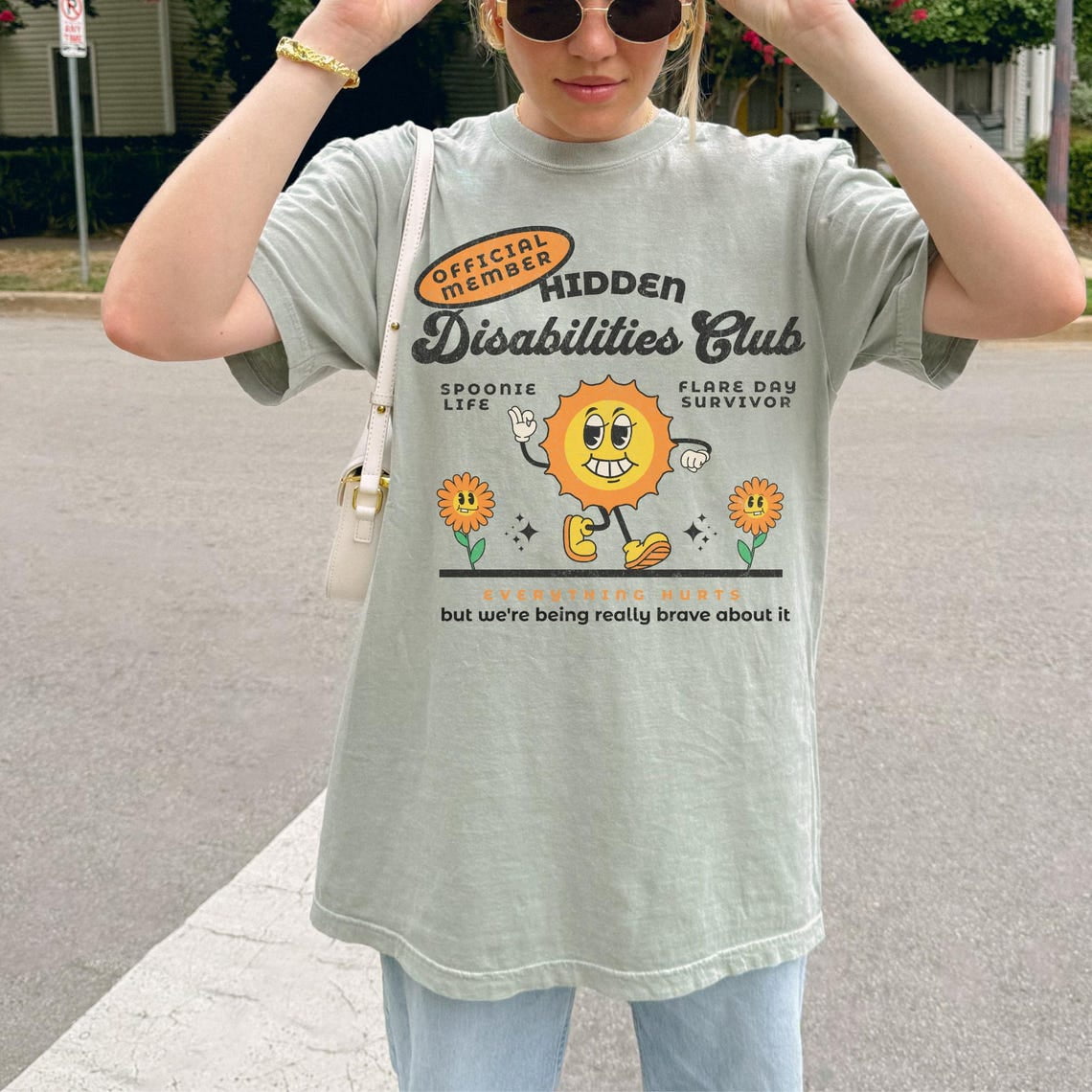 Osec Hidden Disability Shirt, Pots Syndrome, PCOS, Spoonie Gift ...