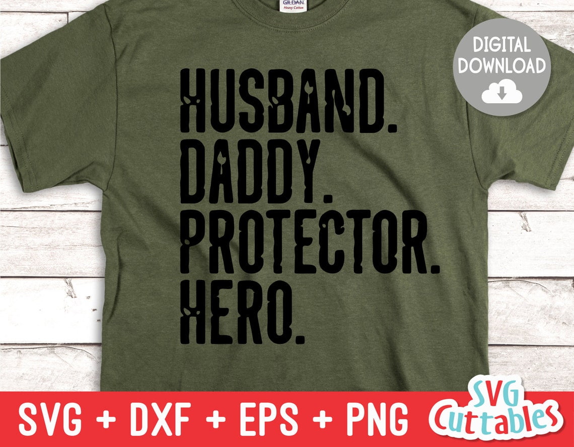 Osec Husband Daddy Protector Hero - Dad - Father's Day - Funny Dad ...