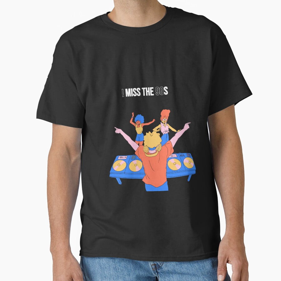 Osec I Miss The 90S - Millennial Nostalgia Clic T-Shirt, Retro Tee For ...