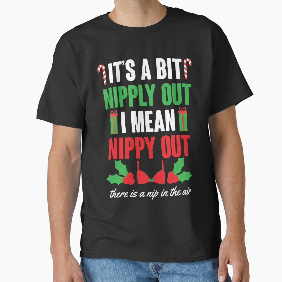 Osec It'S A Bit Nipply Out Clic T-Shirt, Retro Tee For Man, Woman Shirt ...