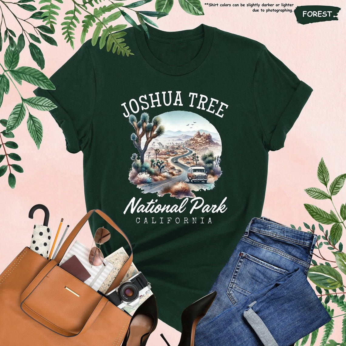 Osec Joshua Tree National Park Shirt, Joshua Tree Shirt, Road Trip ...