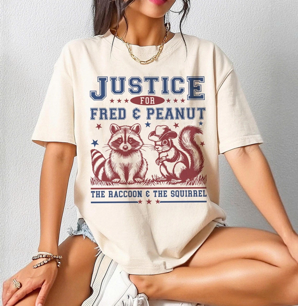 Osec Justice For Peanut Shirt, Peanut The Squirrel Shirt, Fred The ...