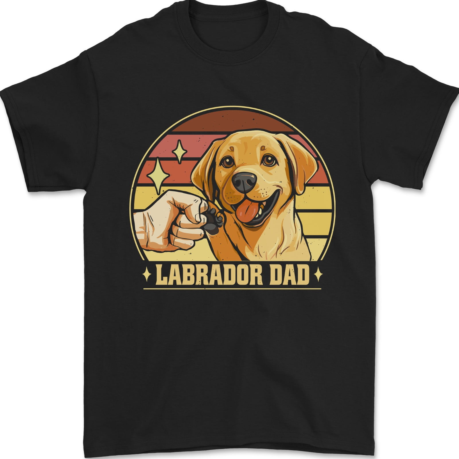 Osec Labrador Dad Funny Fathers Day Dog Mens T-Shirt - Walmart.com