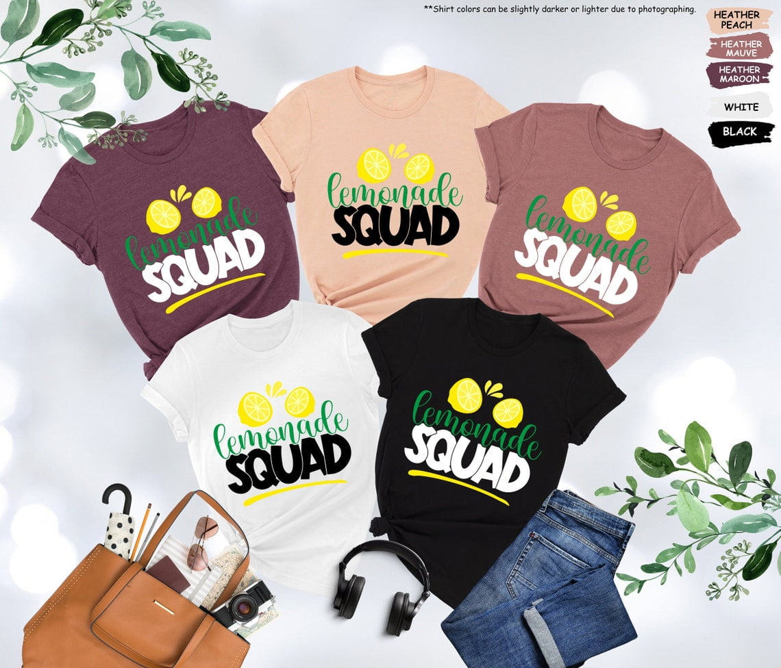 Osec Lemonade Squad Shirts, Cute Summer Shirt, Lemonade Shirt, Family ...