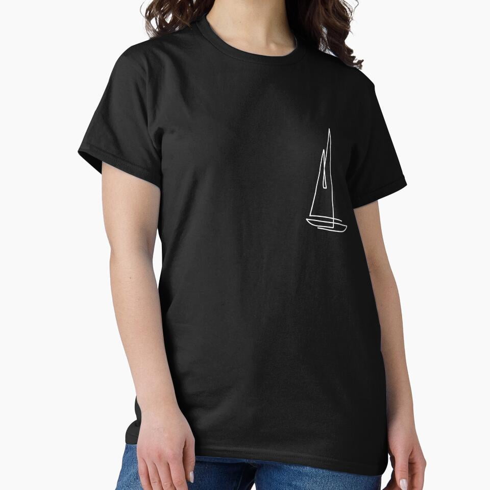 Osec Linepic Sailboat | Sailing | Boating Life Boating Clic T-Shirt ...