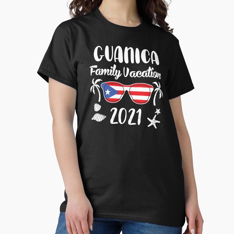 Osec Matching Puerto Rico Family Vacation Guanica 2021 Design Clic T-Shirt, Retro Tee For Man ...