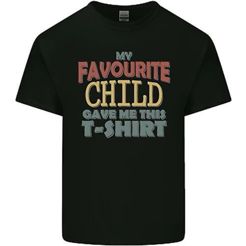 Osec My Favourite Child Gave Me This Fathers Day Mens Cotton T-Shirt ...