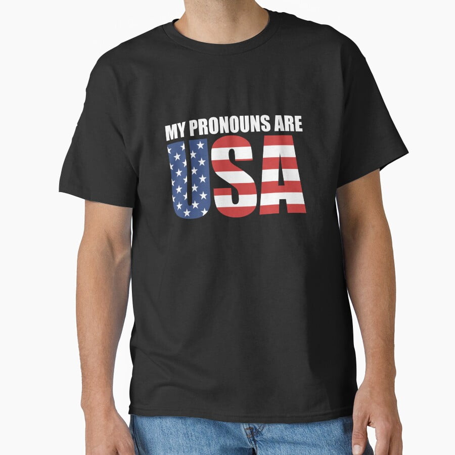 Osec My Pronouns Are Usa Patriotic 4Th Of July Pronouns Are Usa Gear ...