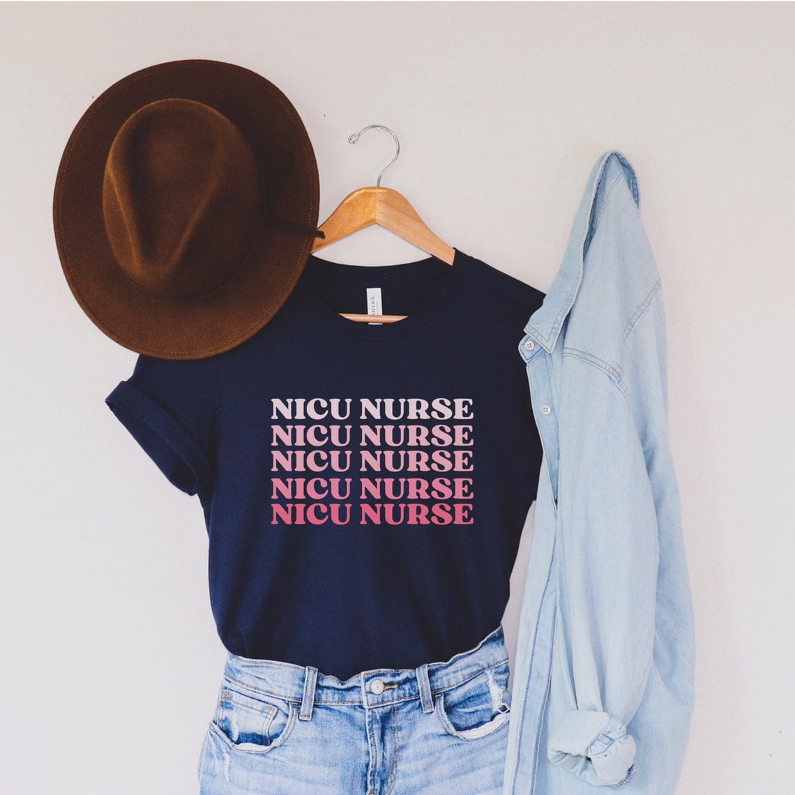 Osec NICU Nurse Shirt, Retro Style Neonatal Intensive Care Unit Tshirt ...