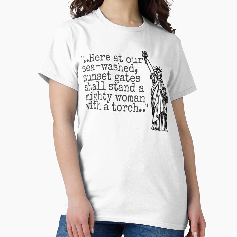 Osec New Colossus Quote Lady Liberty Independence Day July 4Th Classic ...