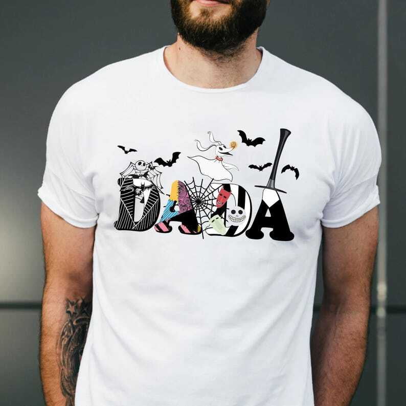 Osec Nightmare Before Christmas Dada Happy Father's Day Tshirt Men ...