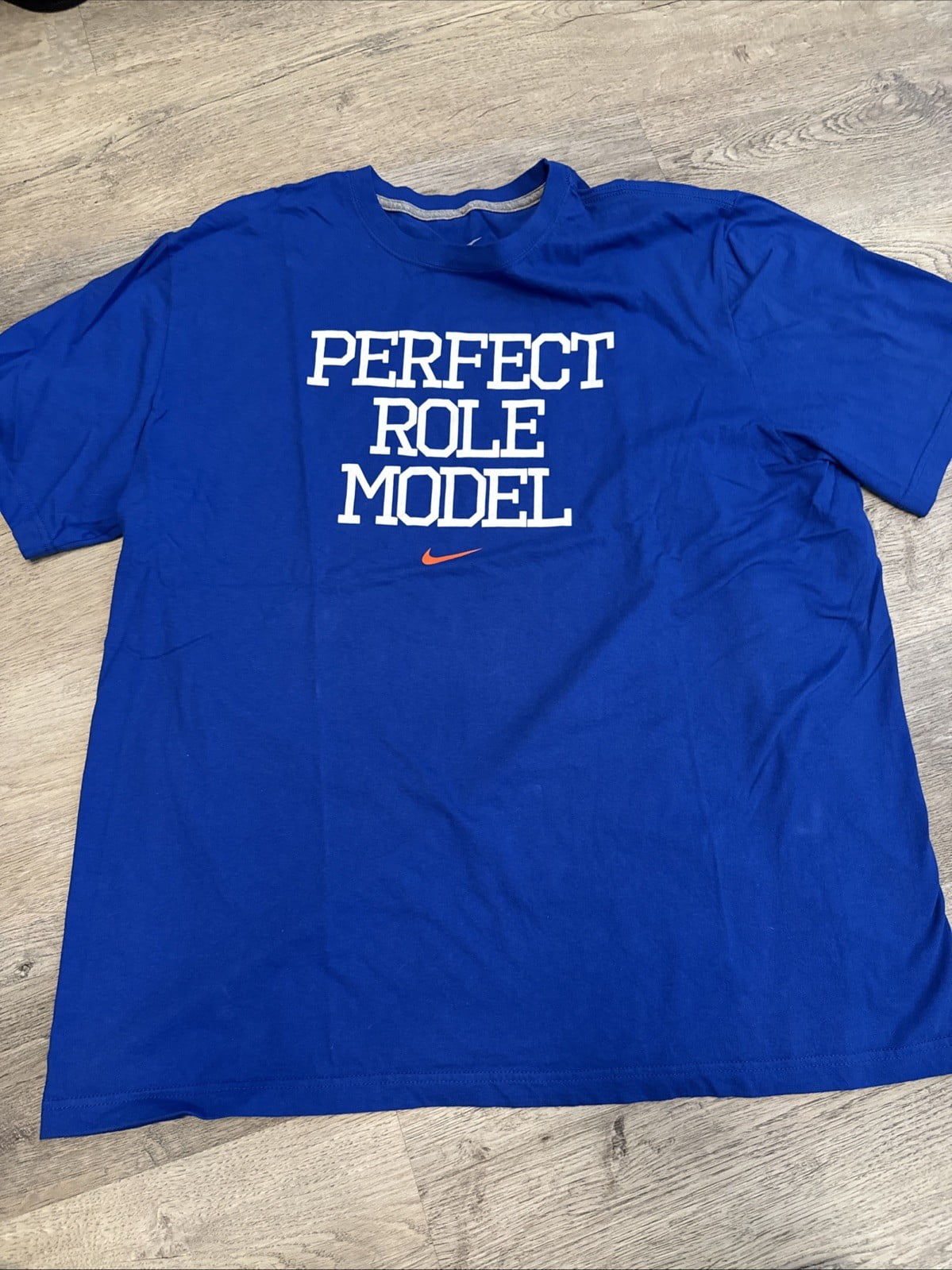 Osec Perfect role model Nike blue T-shirt Size XXL Men's Dad Fathers ...