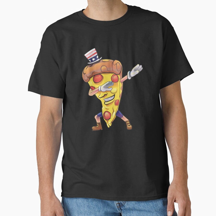Osec Pizza Dabbing July 4Th Classic T-Shirt, Retro Tee For Man, Woman ...