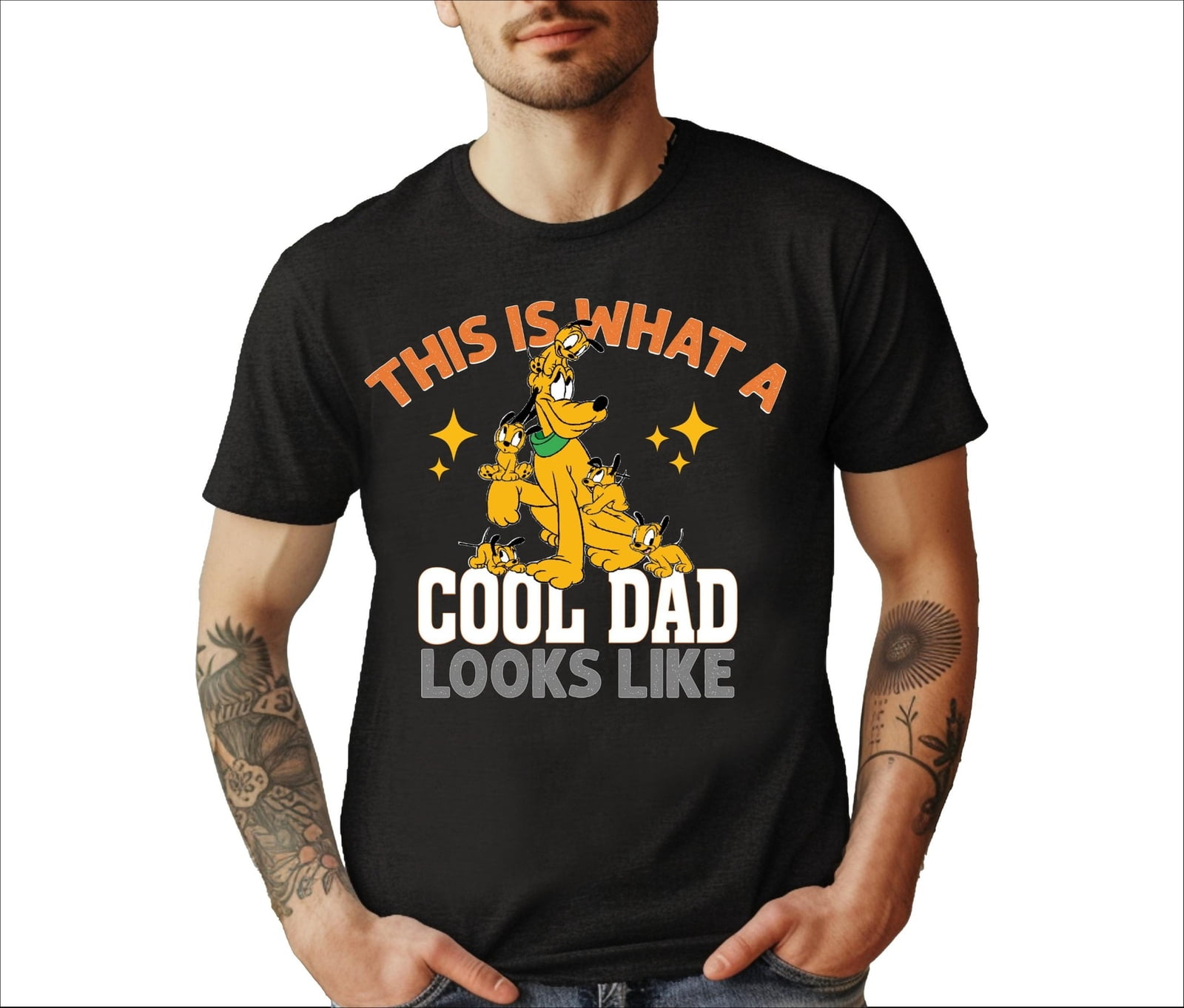 Osec Pluto Dog This Is What A Cool Dad Looks Like Father's Day Gift ...