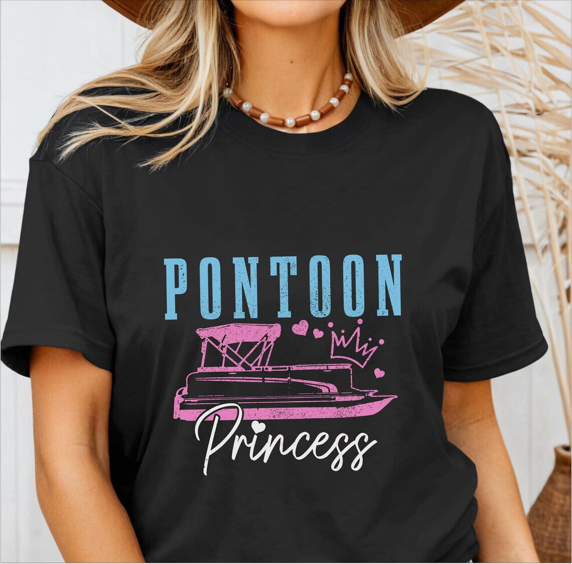 Osec Pontoon Princess Shirt Pontooning Tshirt Boating Tee Boat Owner ...