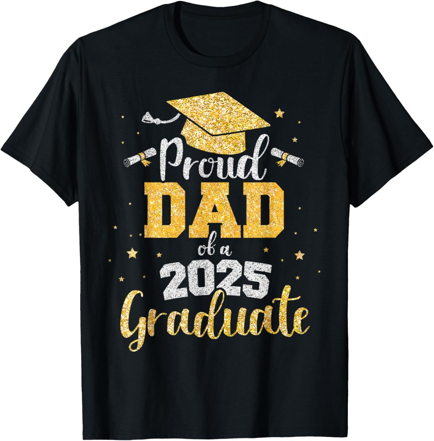 Osec Proud Dad of A 2025 Graduate Dad Graduation 2025 Father T-Shirt ...
