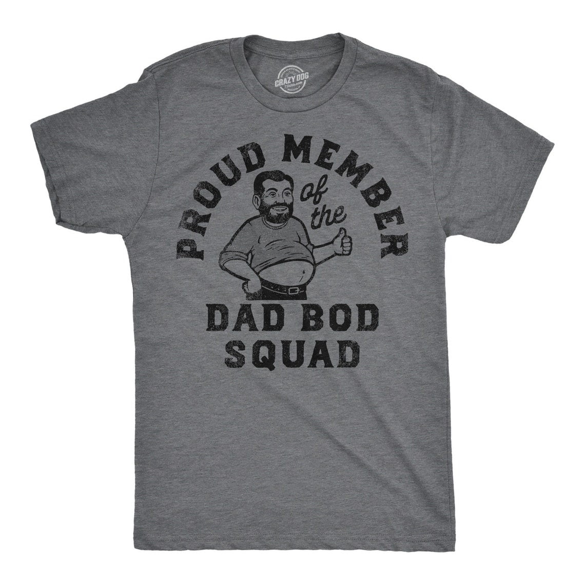 Osec Proud Member Of The Dad Bod Squad , Workout Shirt, Mens Funny ...