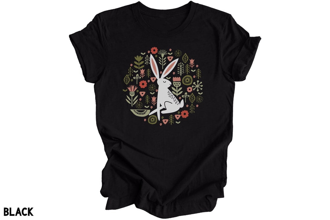 Osec Rabbit Shirt, White Rabbit T Shirt, Bunny Tshirt, Spring Shirt ...