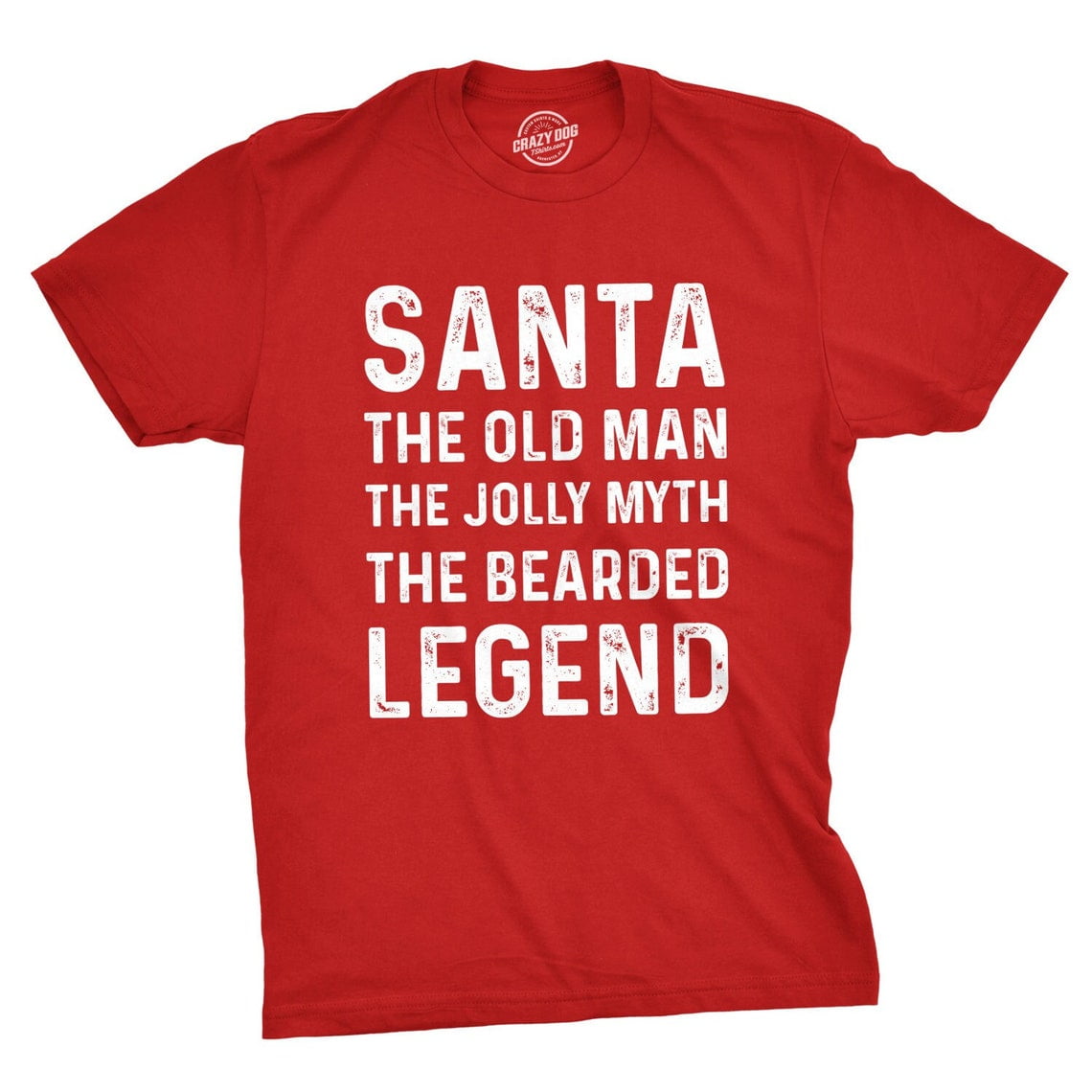 Osec Santa The Old Man Shirt, Shirt Man, The Bearded Legend, Beard Shirts, Festive Tees Men ...